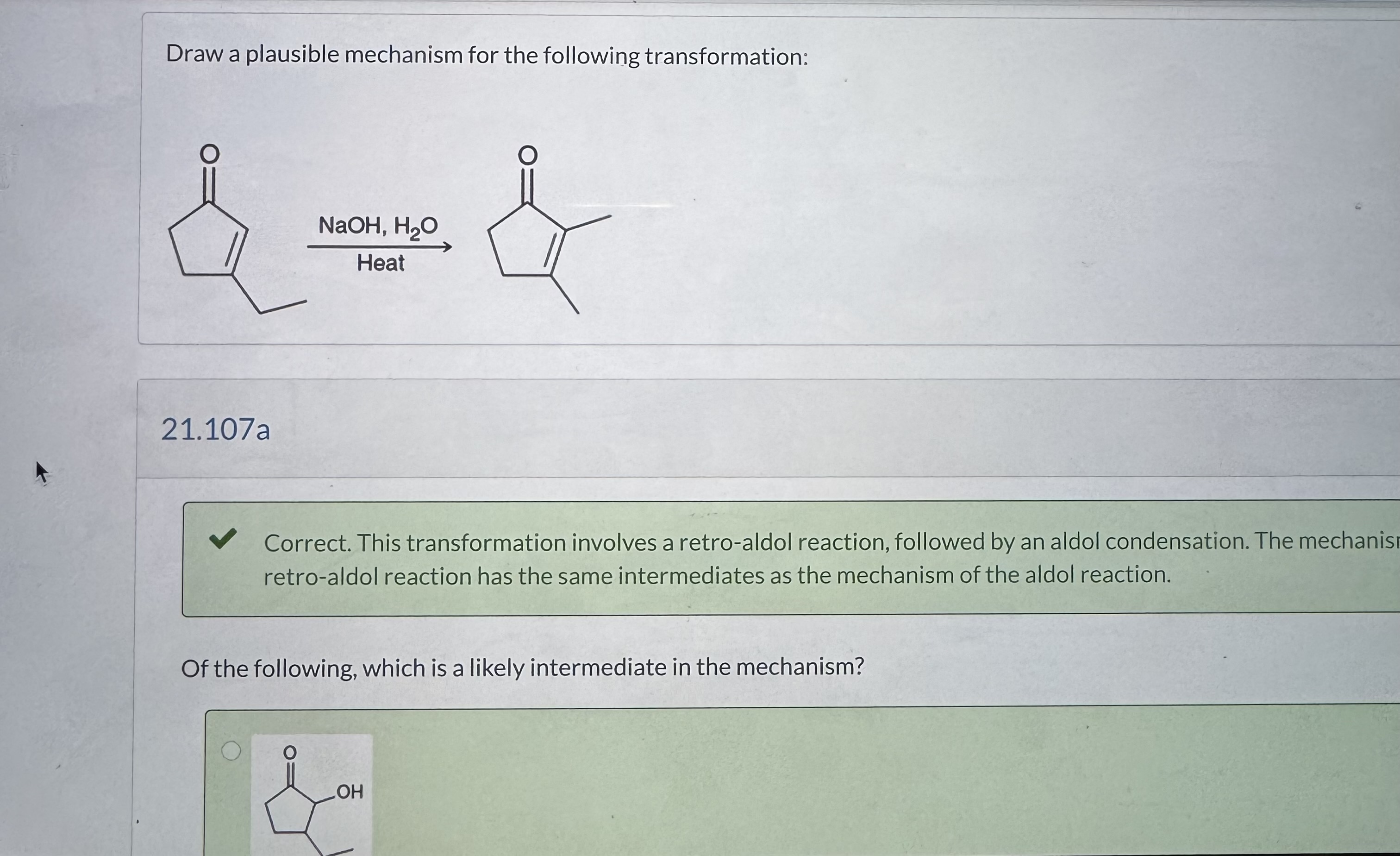 Solved Draw a plausible mechanism for the following | Chegg.com