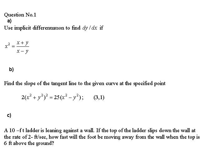 Solved Use implicit differentiation to find dy / dx if x2 = | Chegg.com