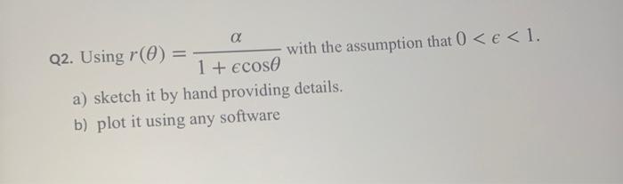 Solved classical mechanics (central forces motion) by hand | Chegg.com
