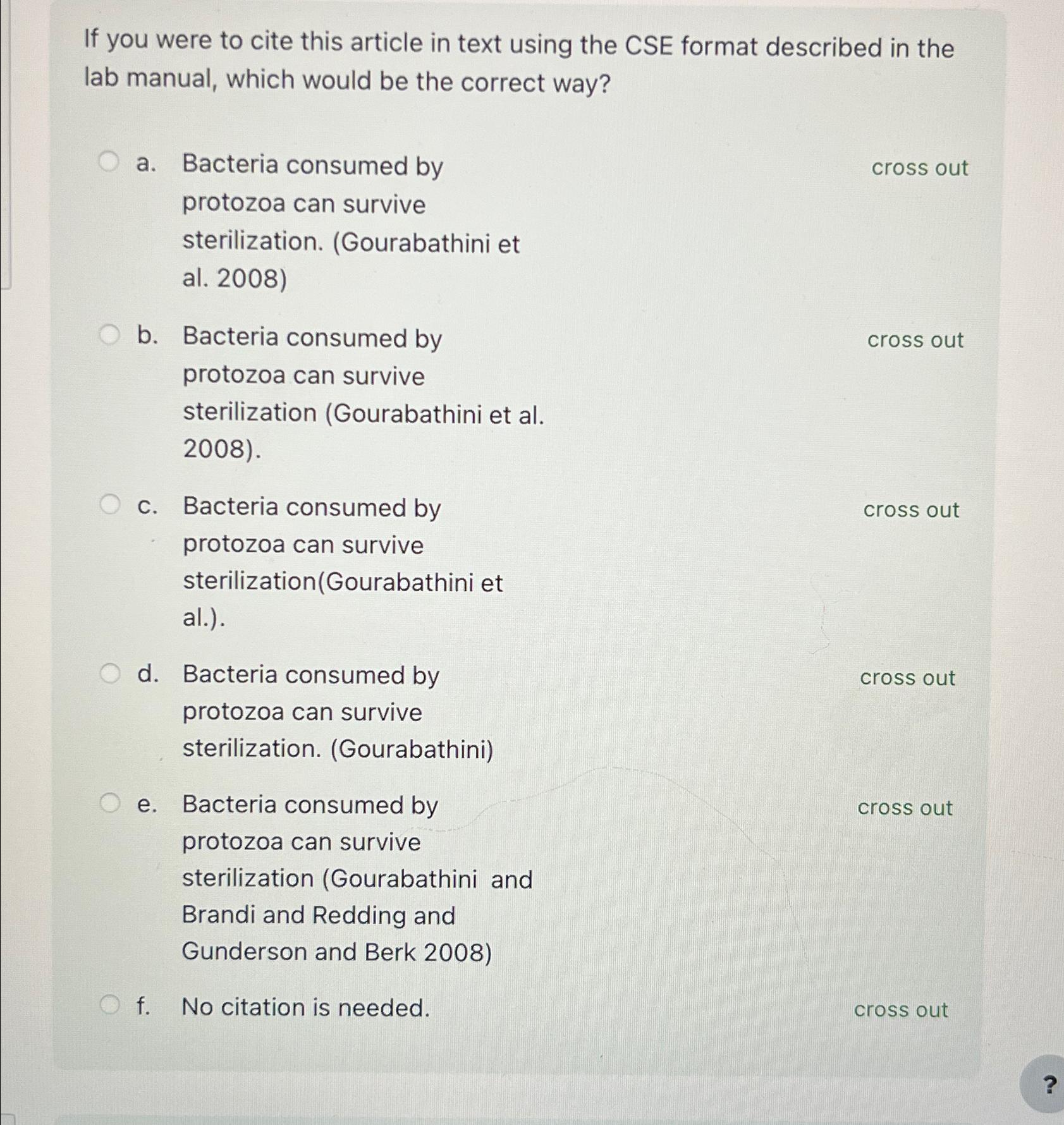 Solved If you were to cite this article in text using the | Chegg.com