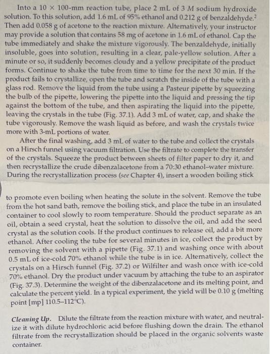 Solved Question 3 Read the microscale procedure on page 483 | Chegg.com