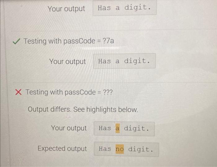 Solved CHALLENGE ACTIVITY 3.15.1: String with digit Set | Chegg.com