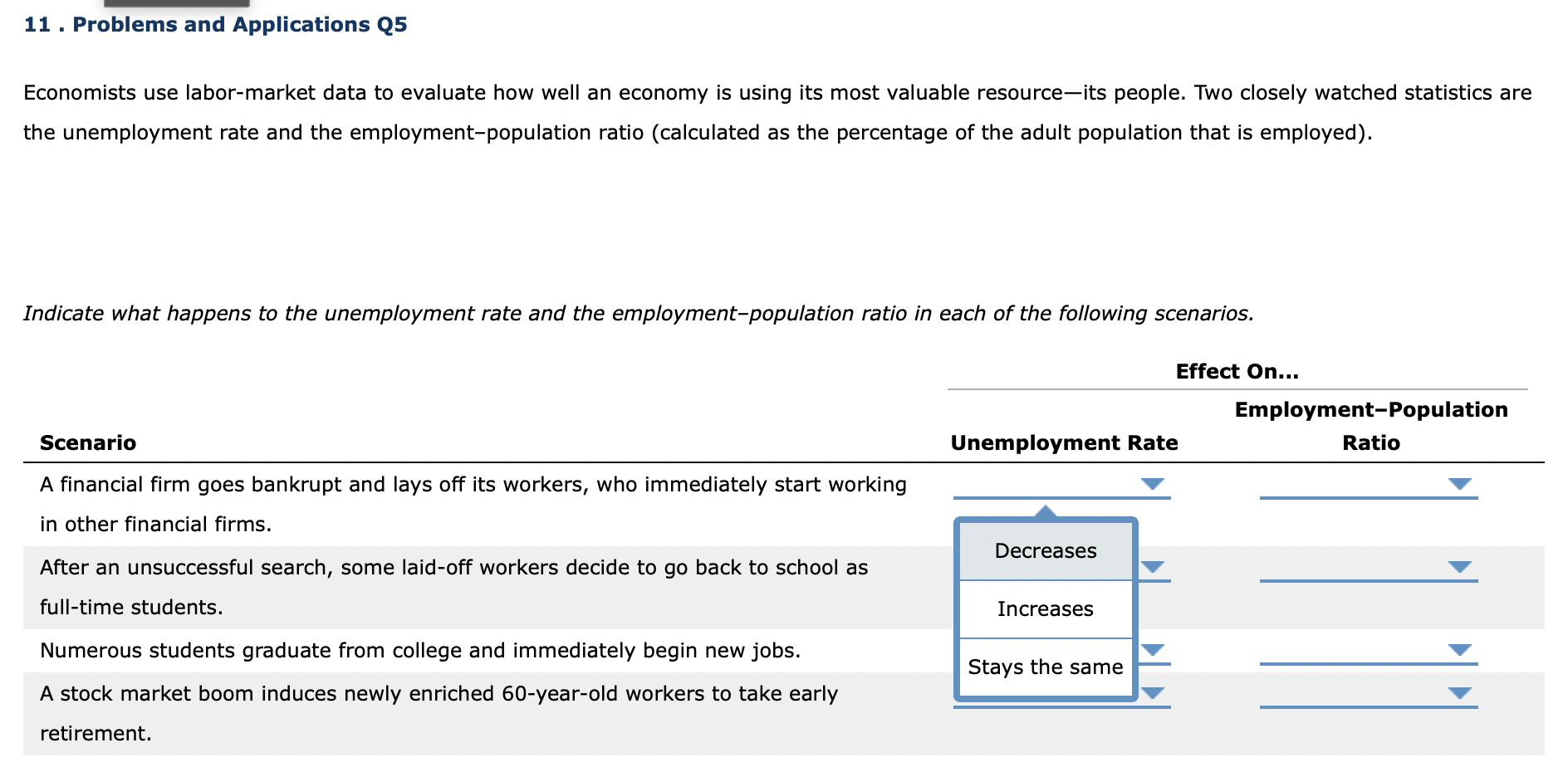 Solved 11 . ﻿Problems and Applications Q5Economists use | Chegg.com