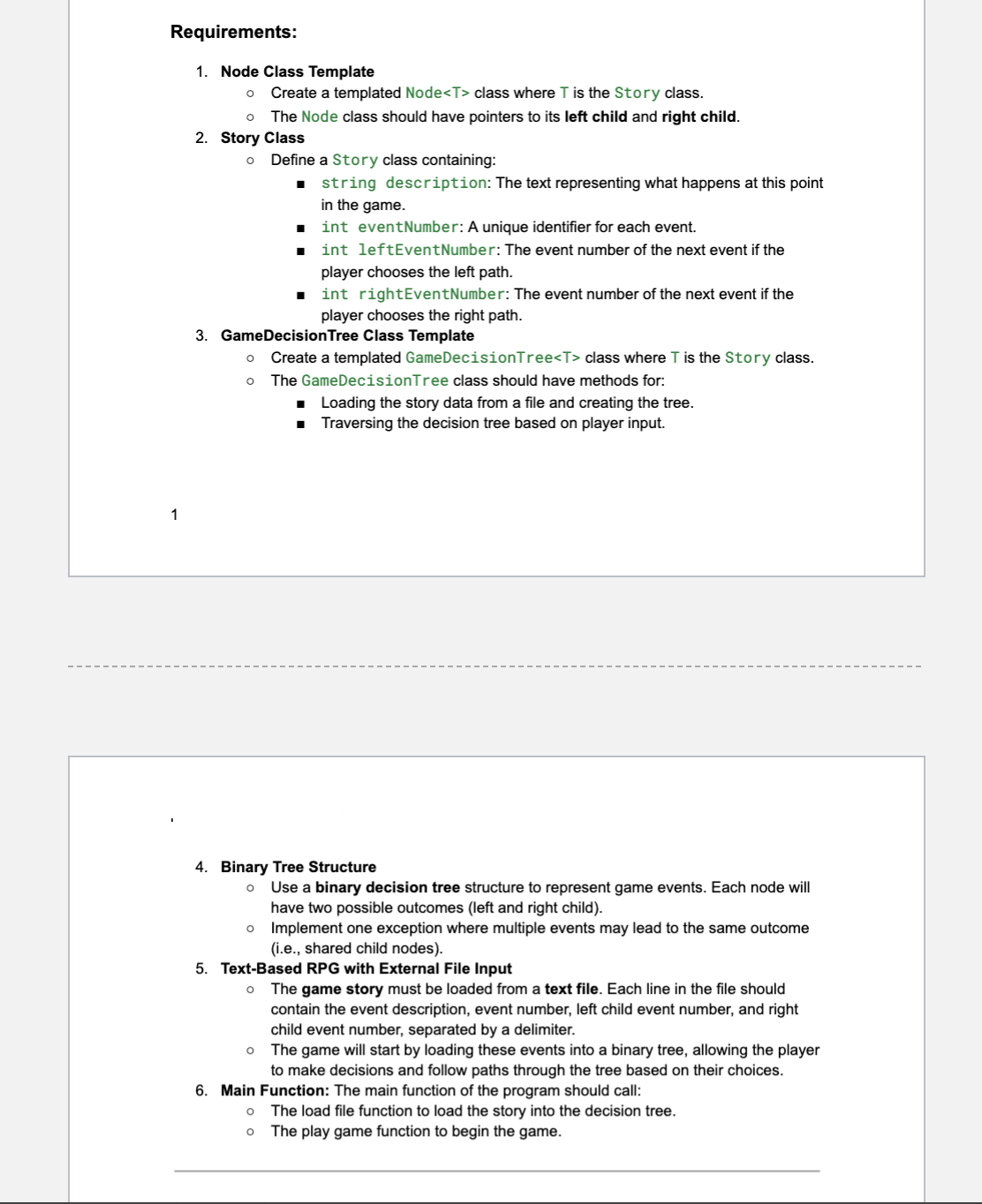 Solved why wont my code update the binary tree. It keeps | Chegg.com