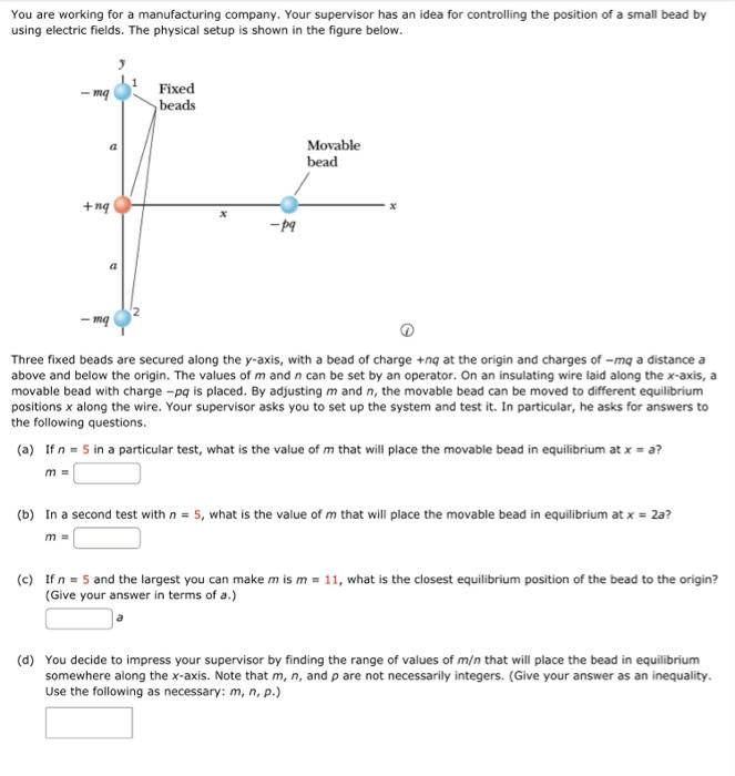 Solved You are working for a manufacturing company. Your | Chegg.com