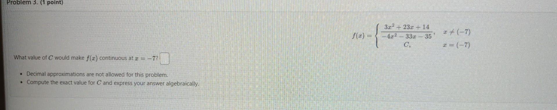 Solved The Function S T Describes The Position Of A