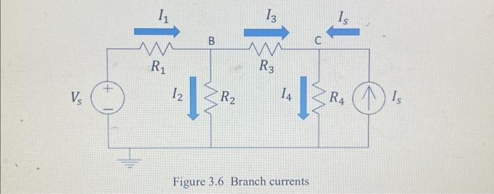 Solved Branch Currents: Use your measured branch currents | Chegg.com