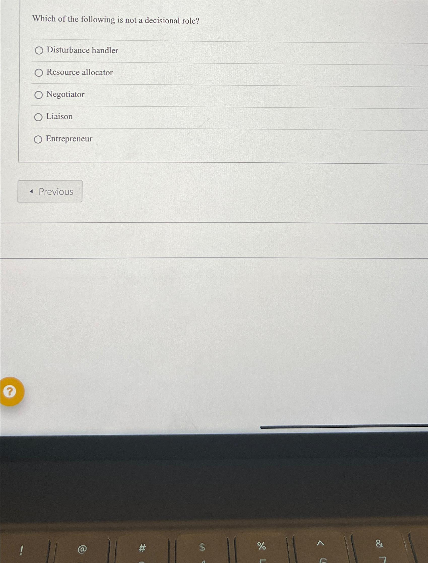 Solved Which of the following is not a decisional | Chegg.com