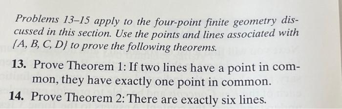 Solved Problems 13-15 apply to the four-point finite | Chegg.com