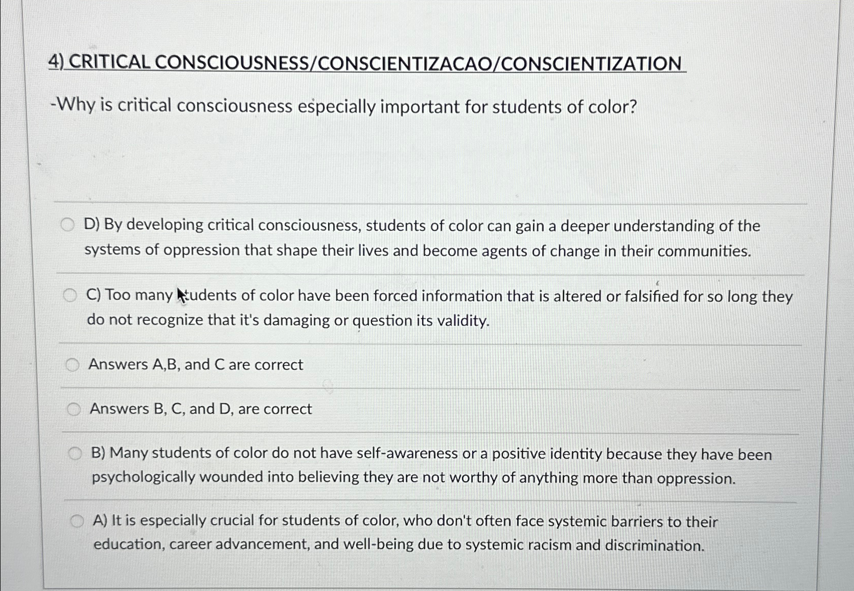 Solved CRITICAL | Chegg.com