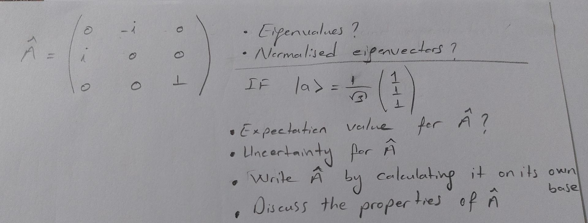 Solved i need clear explanation when it is matrix algebra, | Chegg.com