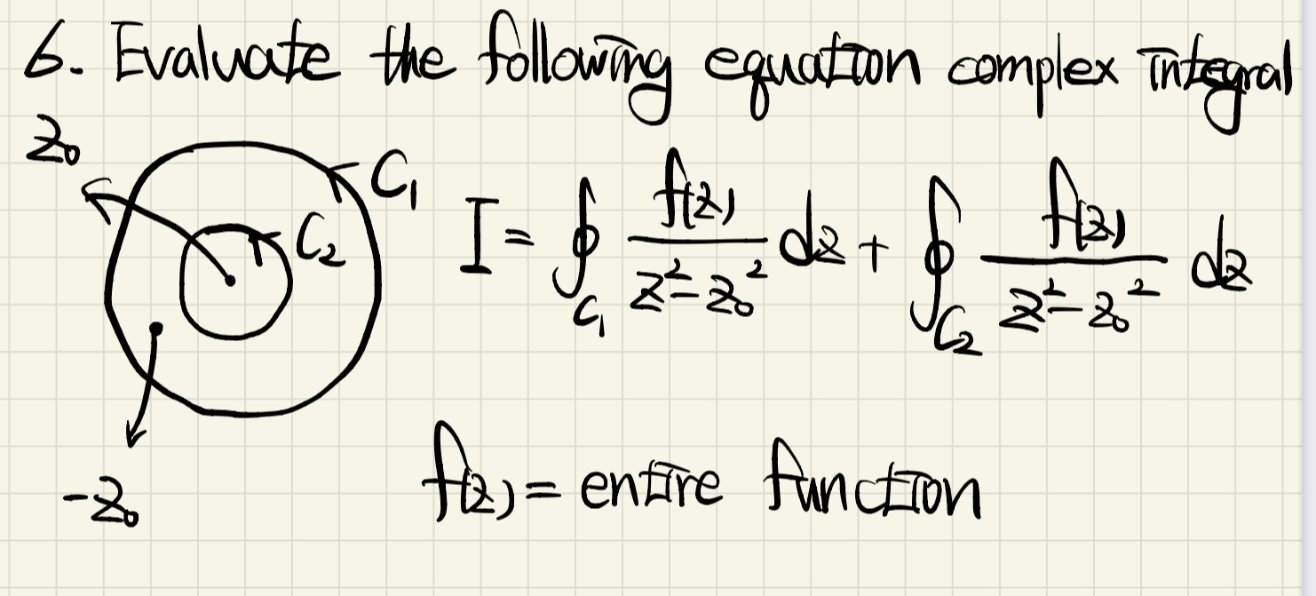 Evaluate the following equation complex | Chegg.com
