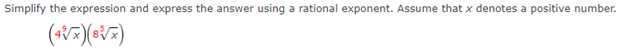 Solved Simplify the expression and express the answer using | Chegg.com