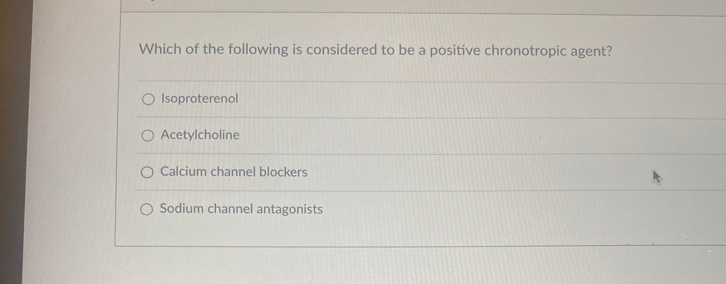 Solved Which of the following is considered to be a positive | Chegg.com