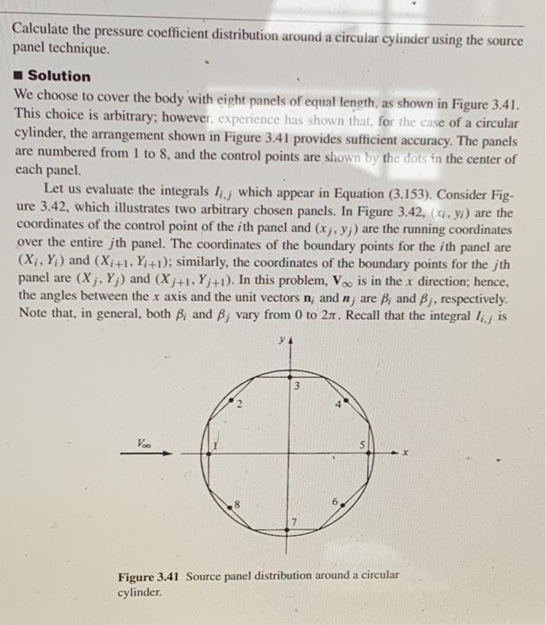 Solved Calculate the pressure coefficient distribution | Chegg.com