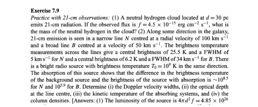 Solved Exercise 7.3 Numerical estimate: Estimate the | Chegg.com
