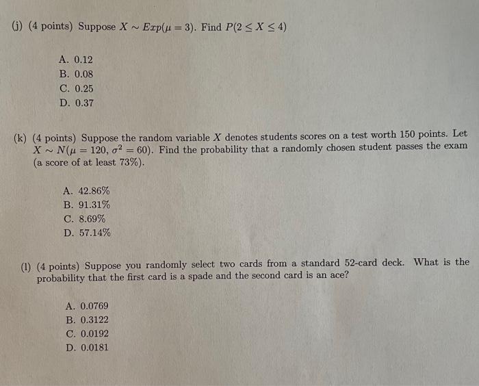 Solved 3. Multiple Choice. Circle all answers that apply. | Chegg.com