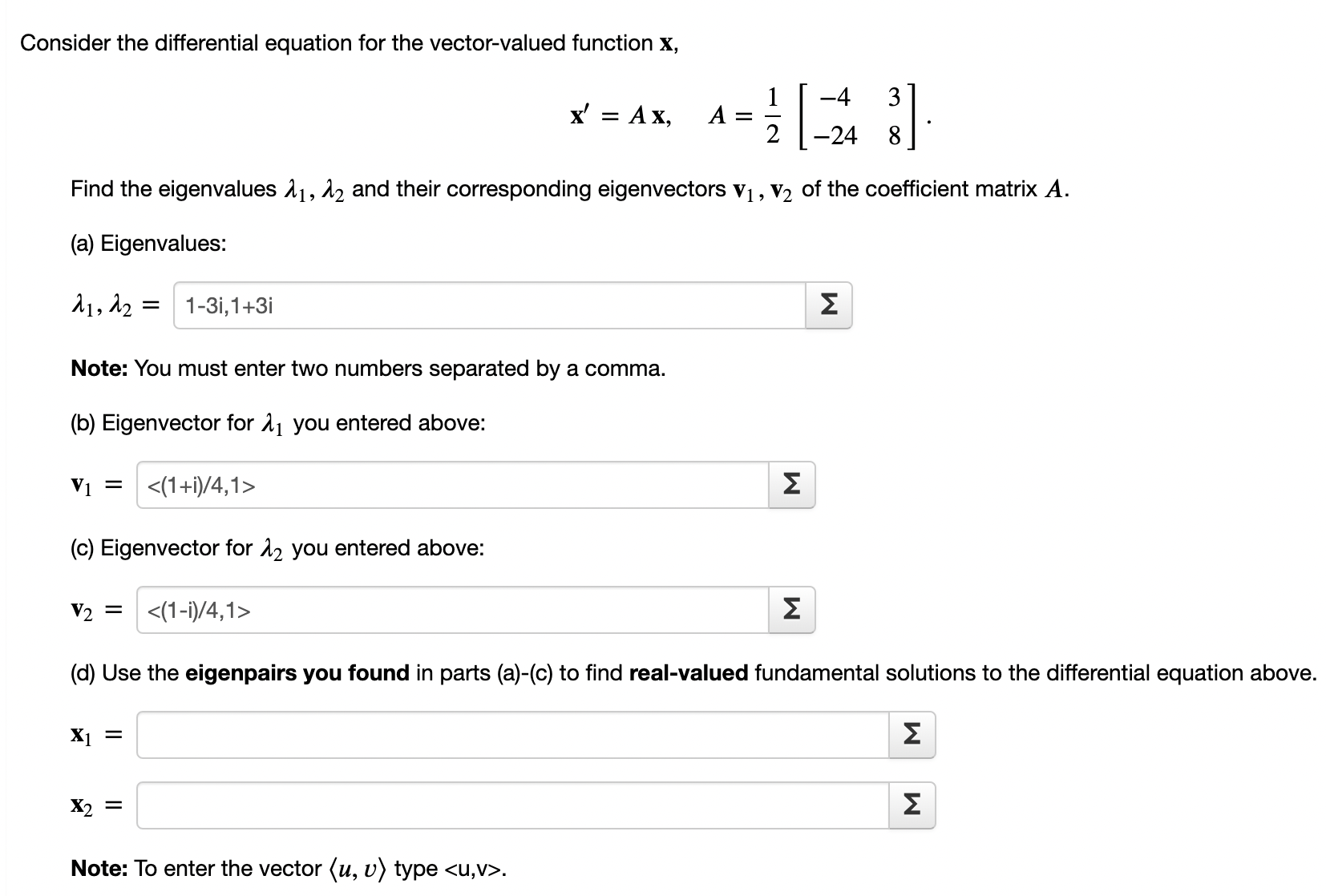 Solved Consider the differential equation for the | Chegg.com