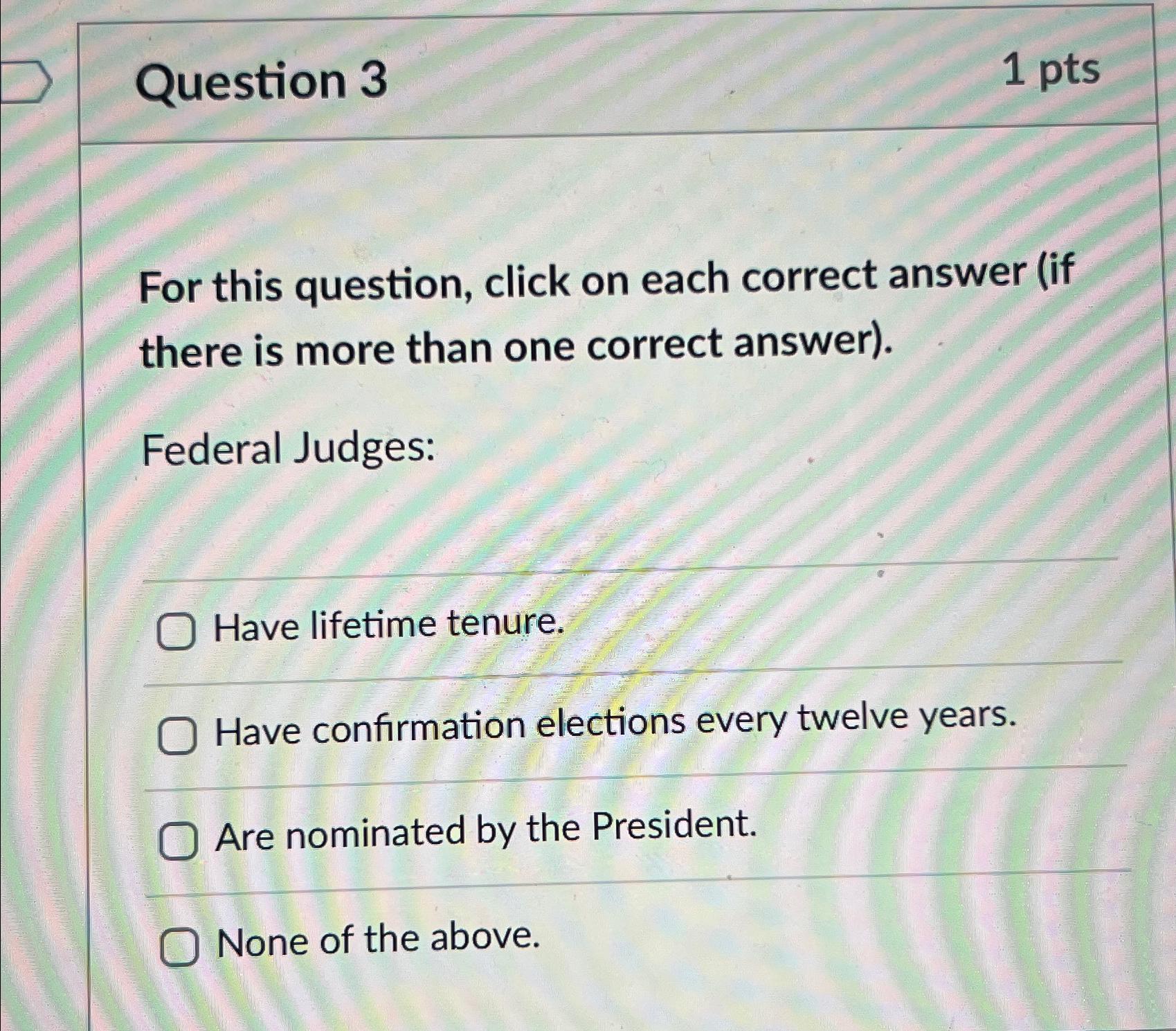 Solved Question 31 ptsFor this question, click on each | Chegg.com Solved Question 31 ptsFor this question, click on each | Chegg.com