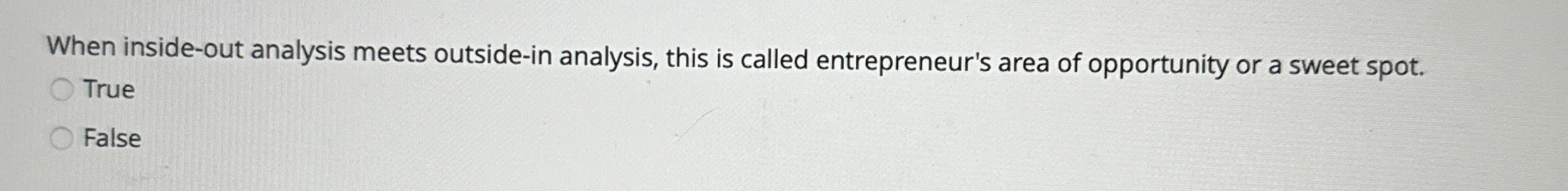 Solved When inside-out analysis meets outside-in analysis, | Chegg.com