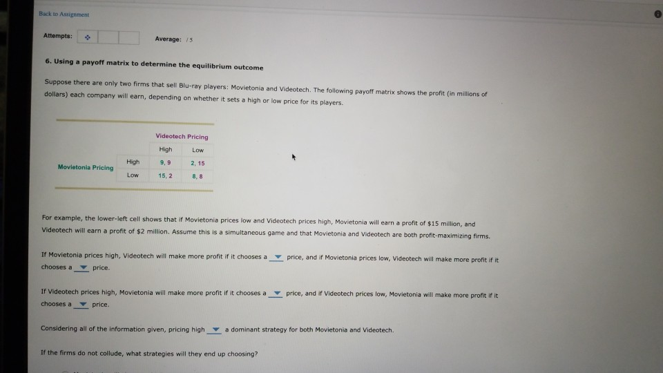 Solved Back to Assignment Attempts: Average: 5 6. Using a | Chegg.com