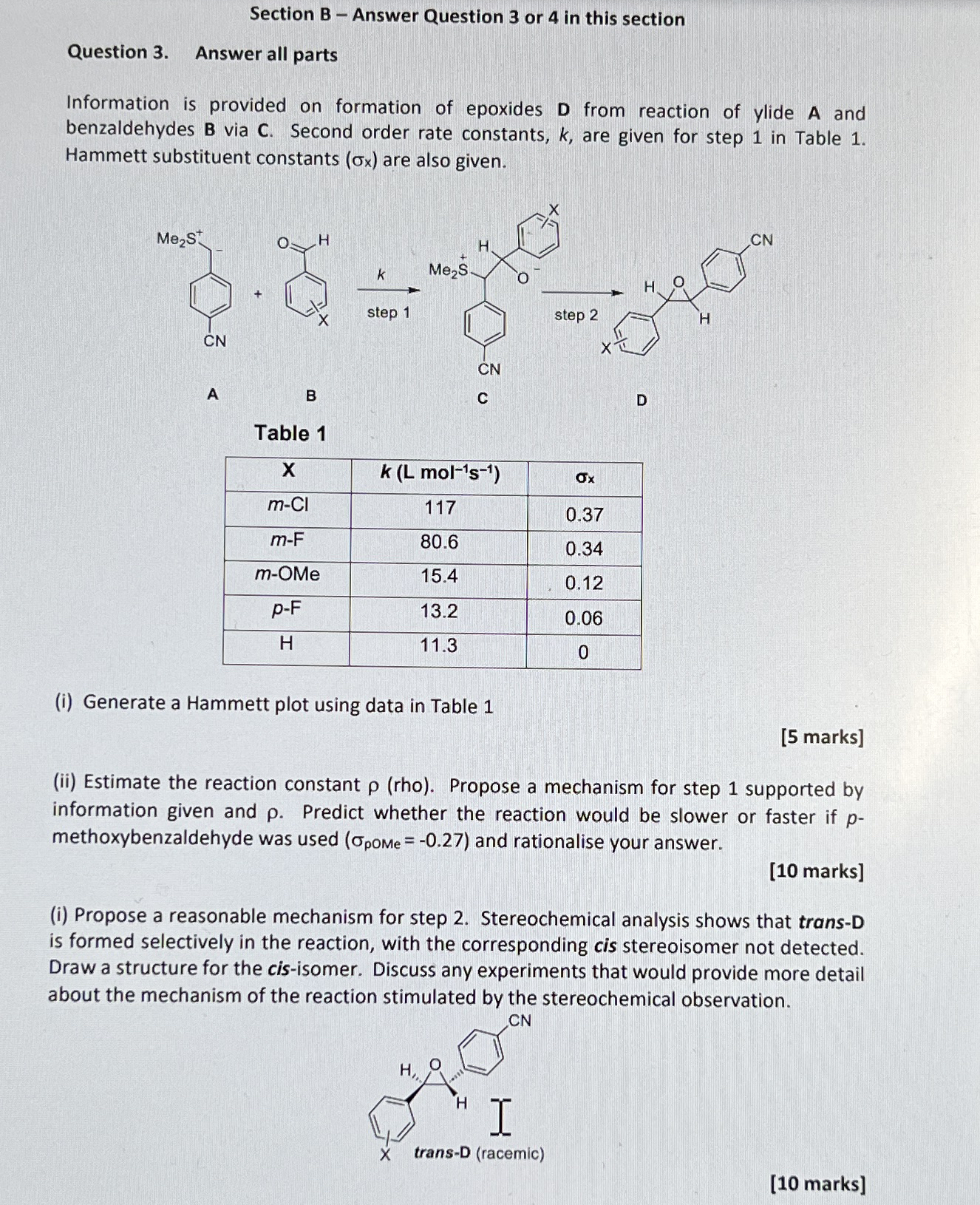 Solved Section B - ﻿Answer Question 3 ﻿or 4 ﻿in this | Chegg.com
