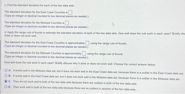 Solved b. Give the five-number summary and draw a boxplot | Chegg.com