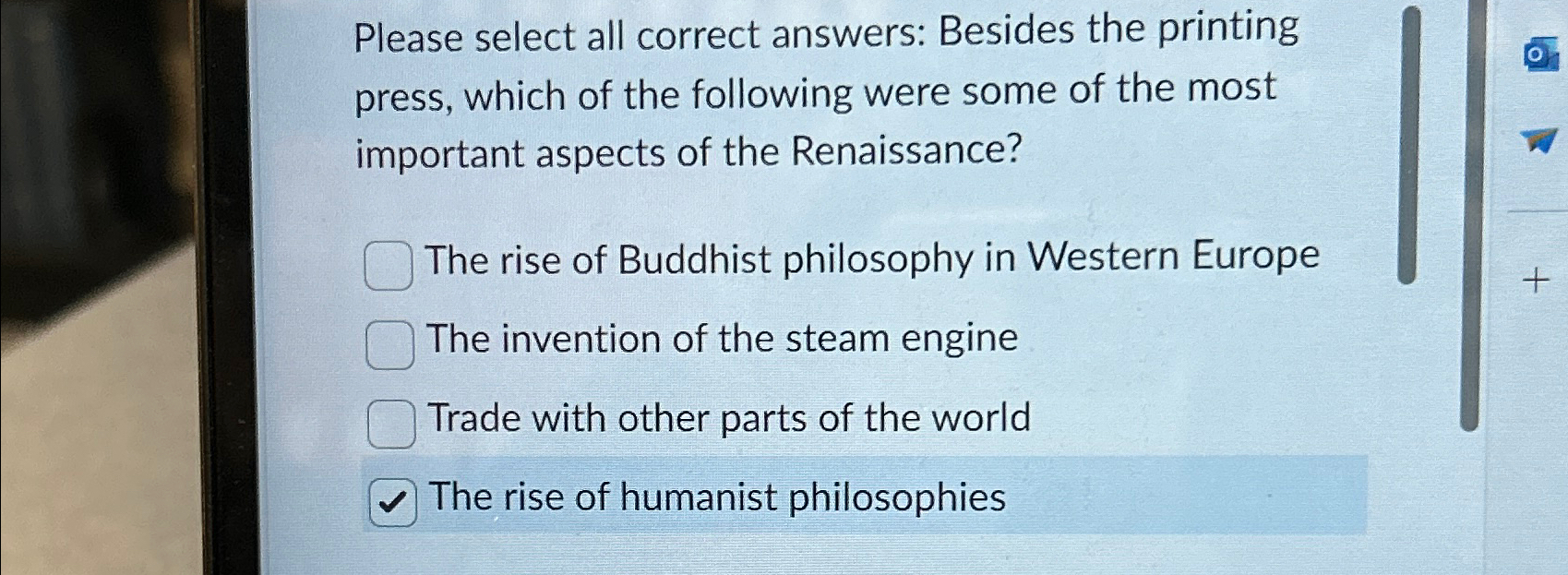 Solved Please Select All Correct Answers Besides The