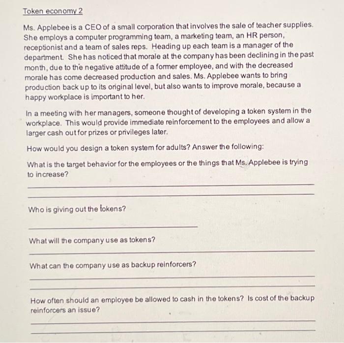 Solved Ms. Applebee is a CEO of a small corporation that | Chegg.com