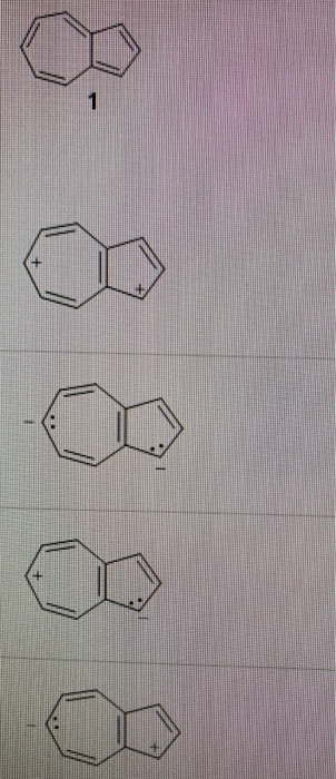 Solved Azulene has a dipole movement of 1.08. which | Chegg.com