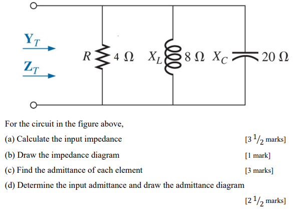 Solved For the circuit in the figure above,(a) ﻿Calculate | Chegg.com