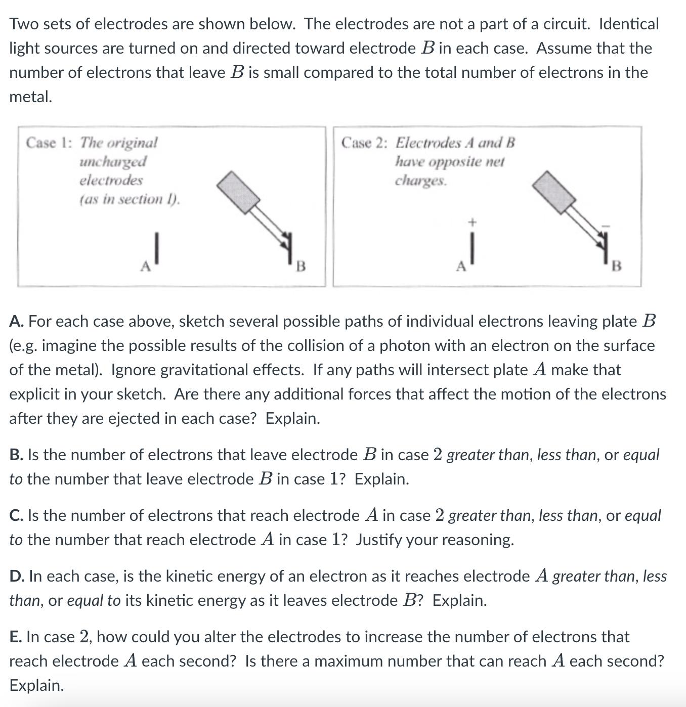 Solved Part B to E only, question A has already been solved. | Chegg.com