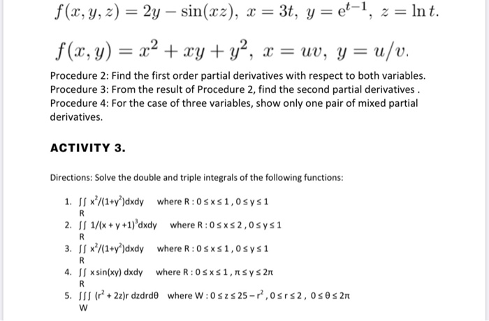 Solved DIRECTIONS: Perform the following using MATLAB. After | Chegg.com
