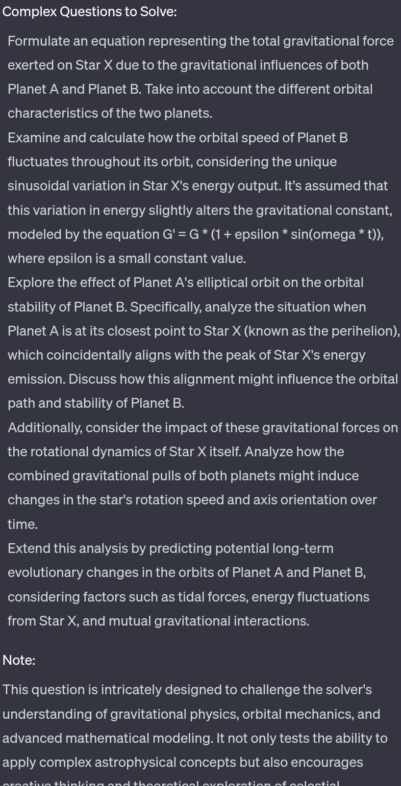 Solved Subject: Theoretical Astrophysics - Dynamics of a | Chegg.com