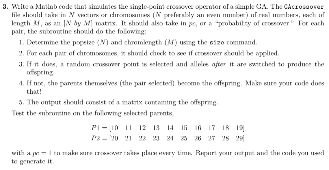 Solved Write a Matlab code that simulates the single-point | Chegg.com