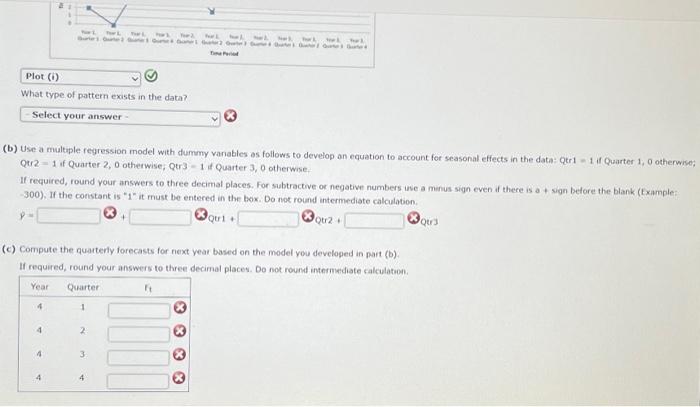 Solved Problem 08-23 Algo (Using Regression Analysis for | Chegg.com