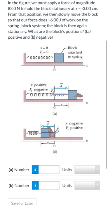 Solved In the figure, we must apply a force of magnitude | Chegg.com
