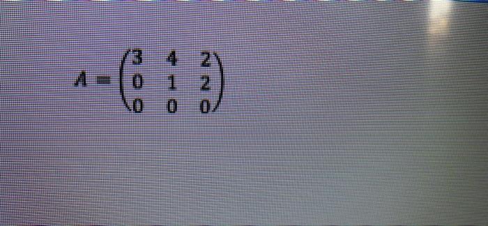 Solved Calculate the characteristic values and | Chegg.com