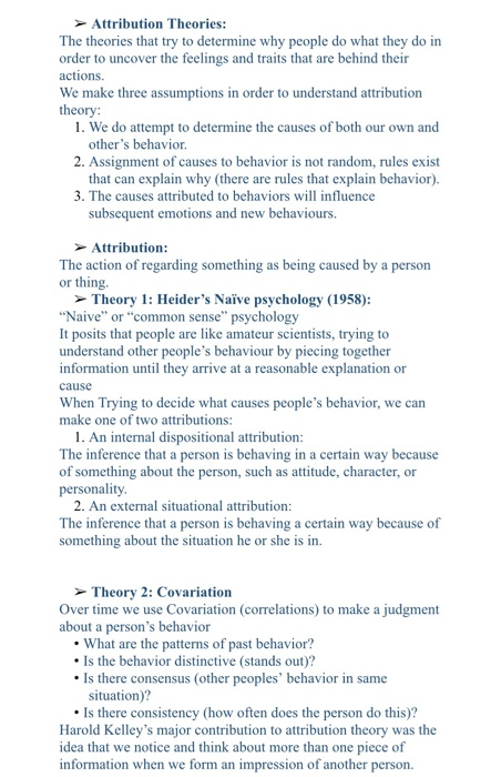Solved 1. Explain Covariation Theory by giving examples. (10 | Chegg.com