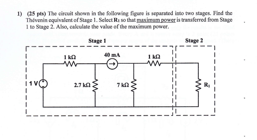 Solved (25 ﻿pts) ﻿The circuit shown in the following figure | Chegg.com