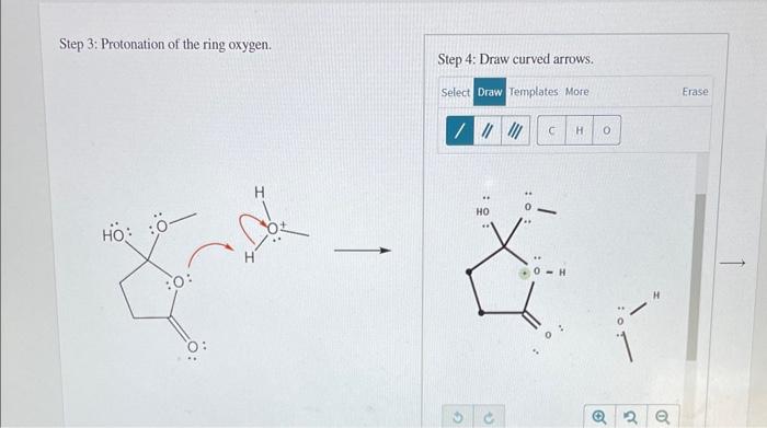 Solved Step 2: Draw curved arrows. Step 3: Protonation of | Chegg.com