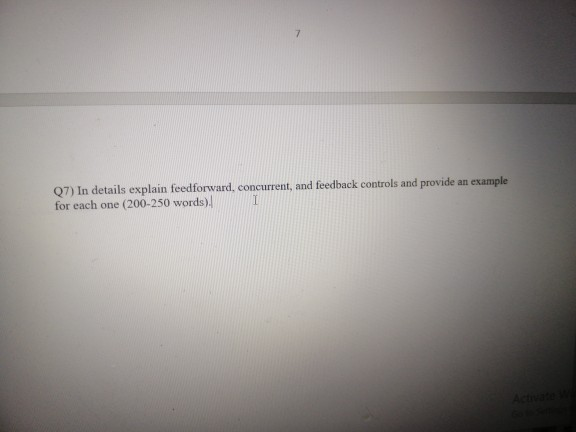 Solved Q7) In details explain feedforward, concurrent, and | Chegg.com