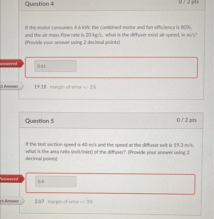 Solved You have an open-circuit low-speed wind tunnel with a | Chegg.com