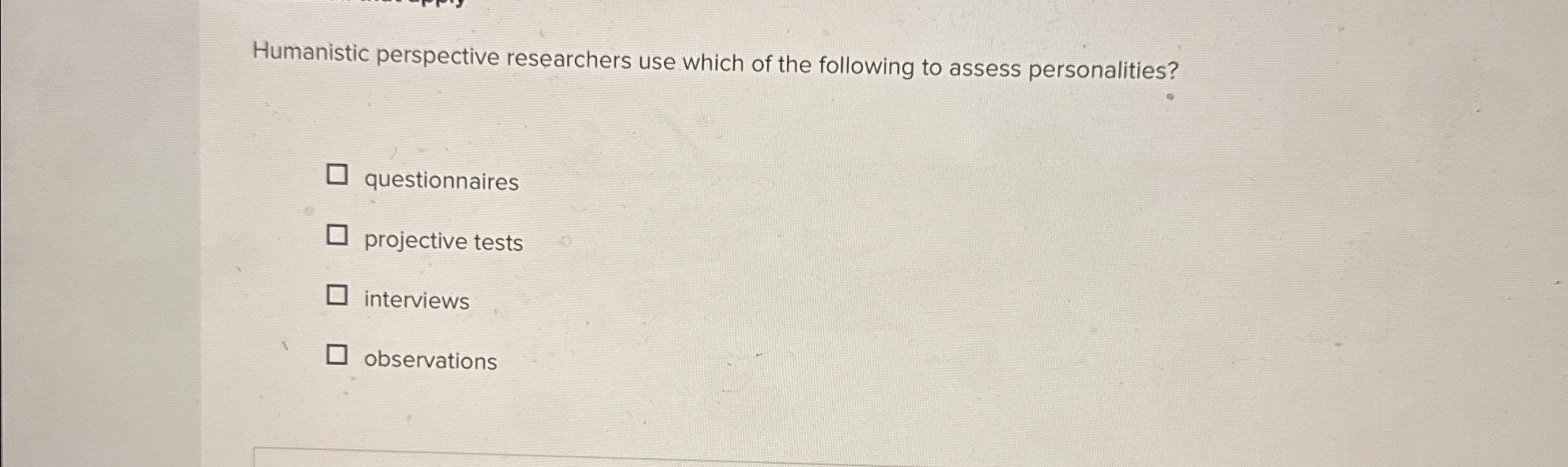 Solved Identify a projective | Chegg.com