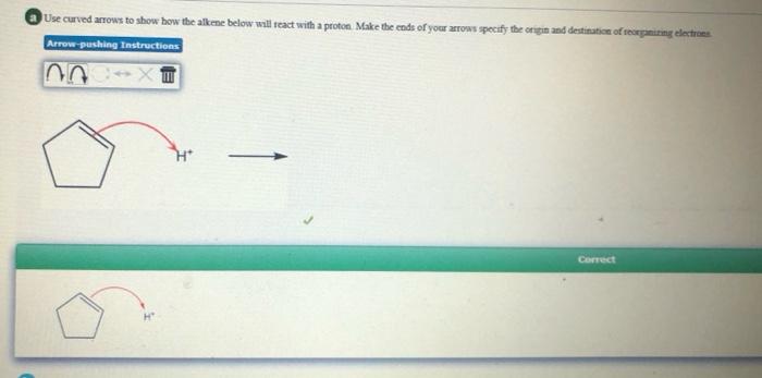 Solved pt b Draw the carbocation that is formed in Part (a). | Chegg.com