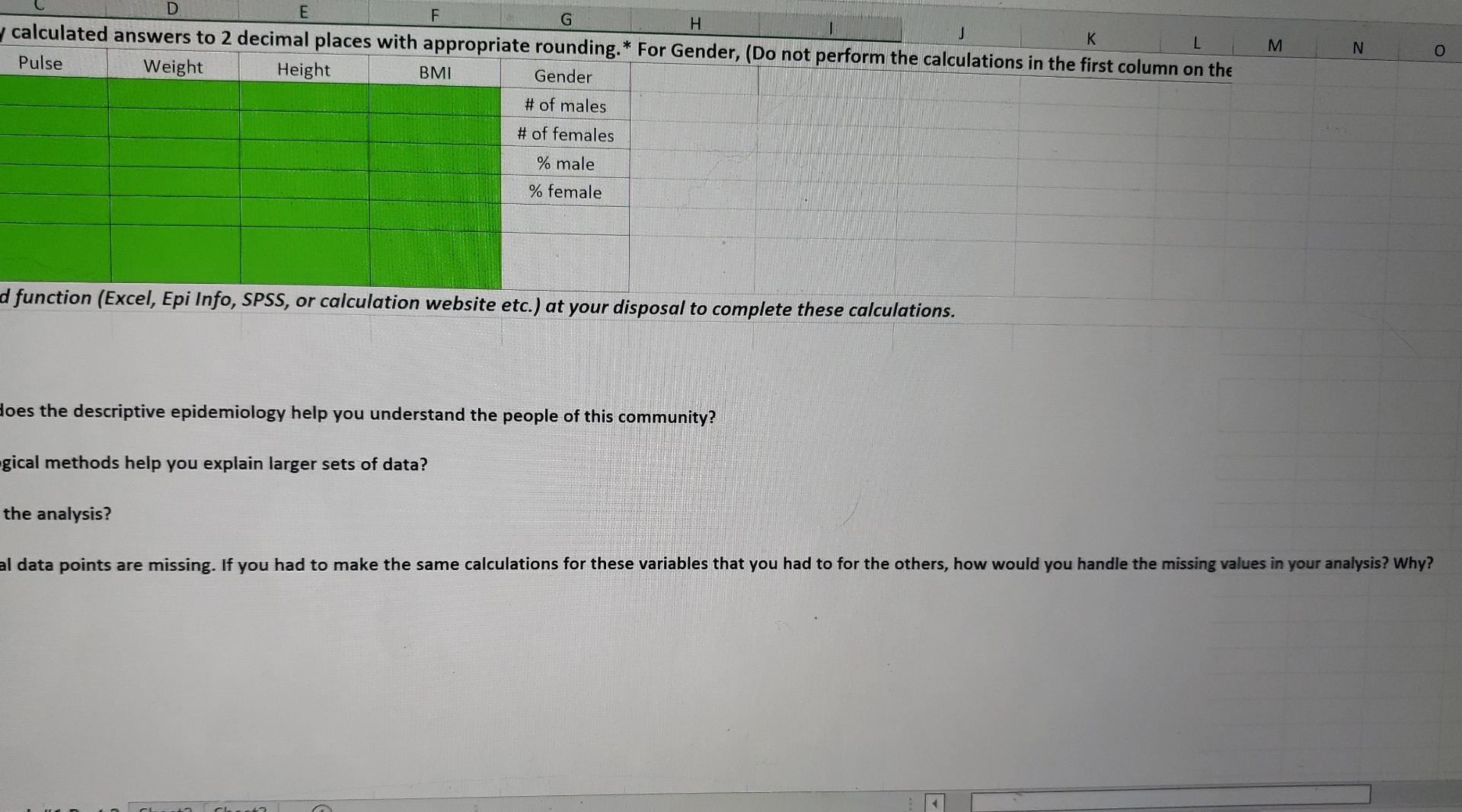 Solved 5 Review the data in Table 1. Then, complete the | Chegg.com
