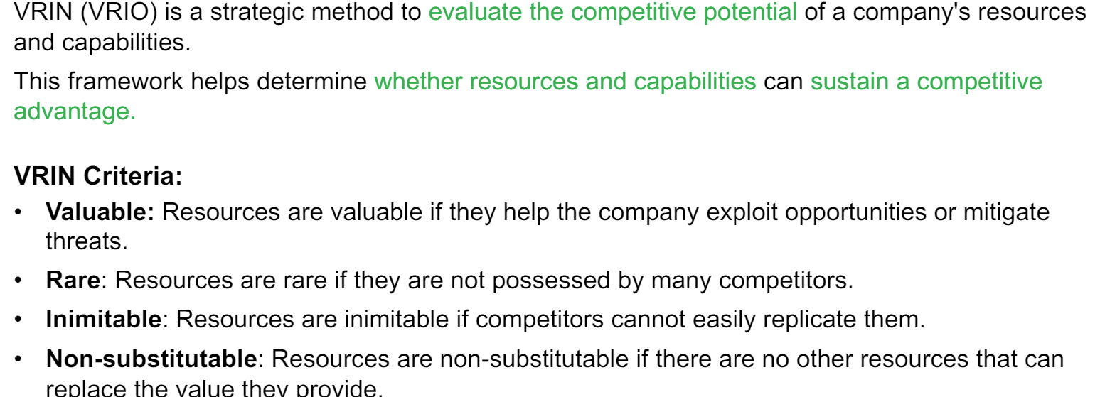 Solved Identify at least 3 ﻿resources and capabilities | Chegg.com