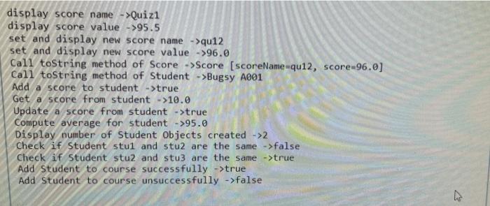 Solved package assignment; public class Score { /** * Score | Chegg.com