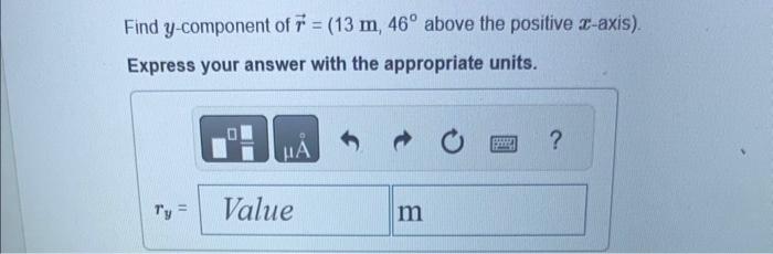 Solved Find x-component of a=(9.5 m/s2, negative x-direction | Chegg.com