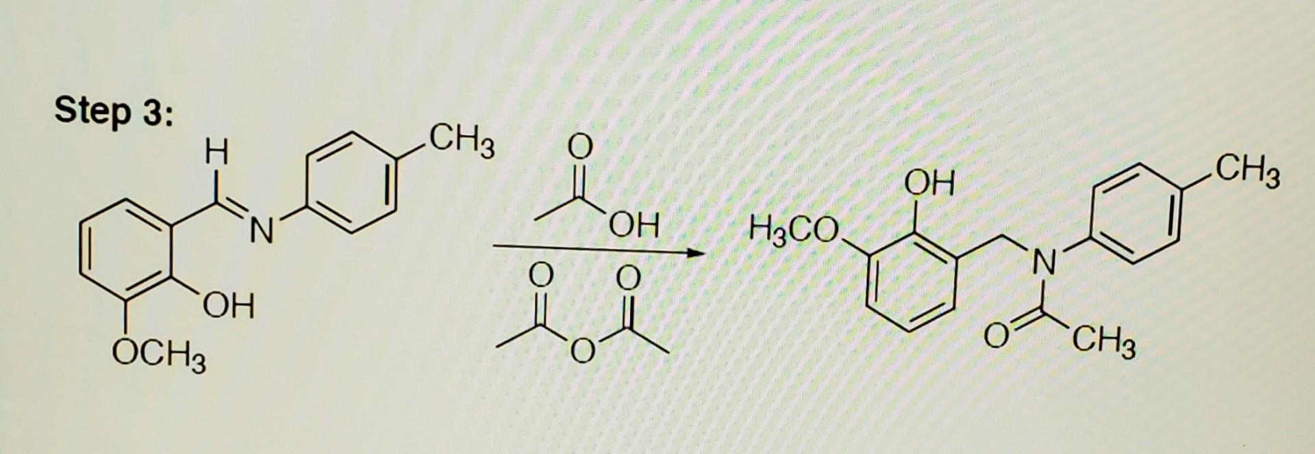 Solved 1. Write a balanced chemical equation for imine | Chegg.com
